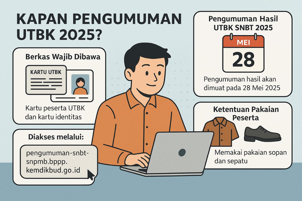 Kapan Pengumuman UTBK SNBT 2025?